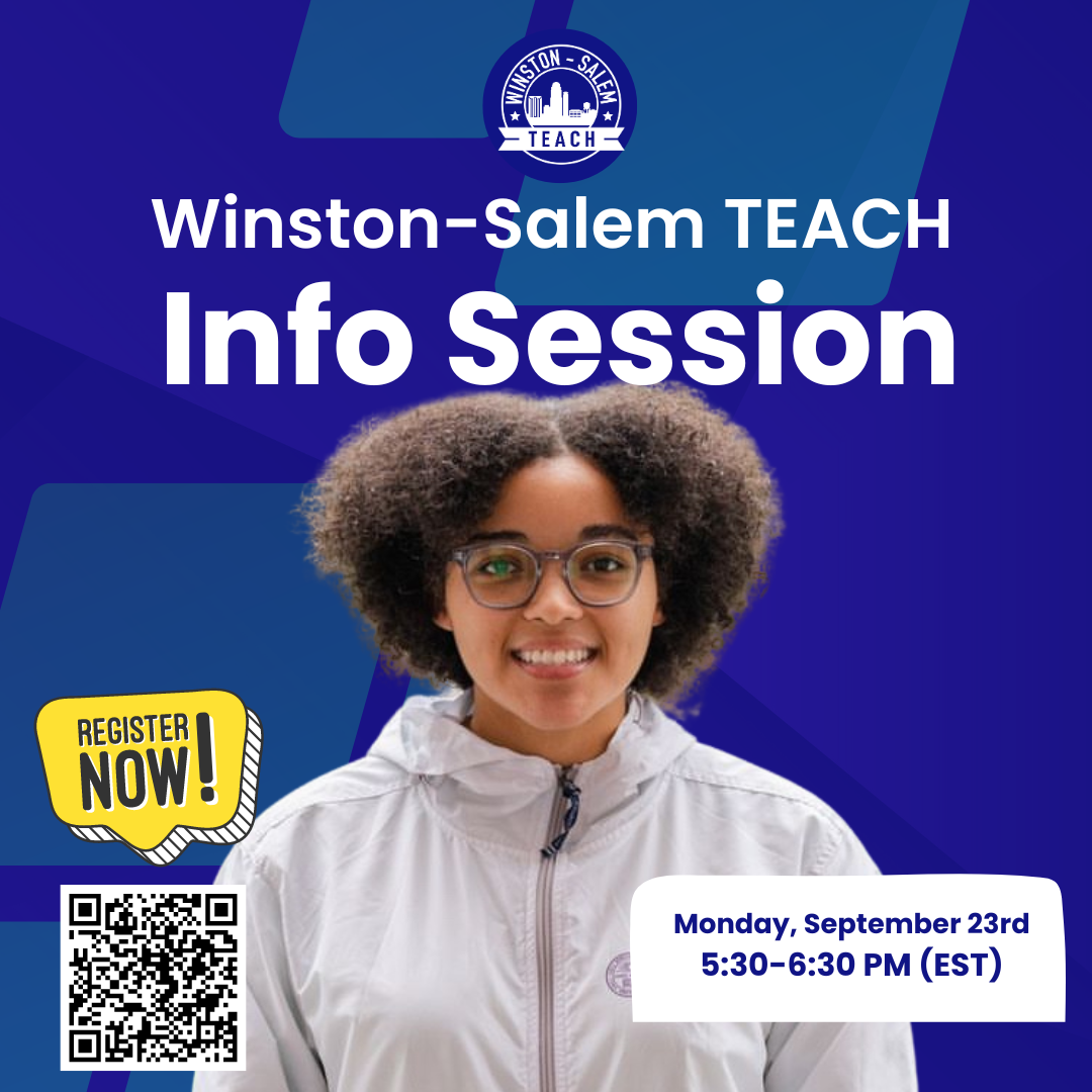 Winston-Salem TEACH Info Session Flyer | Dickinson College